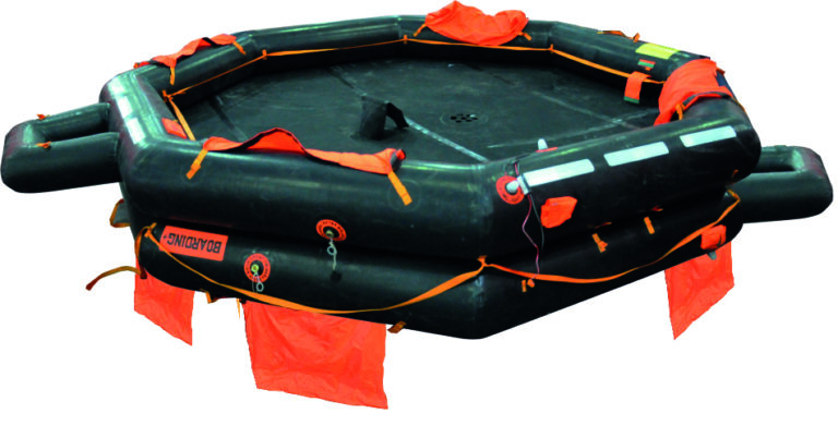 OCEAN SAFETY NON-SOLAS OPEN REVERSIBLE LIFERAFT - CYLINDER - Ocean Safety