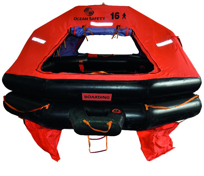 OCEAN SOLAS ELLIPSE LIFERAFT - SOLAS B CONTAINER - Ocean Safety