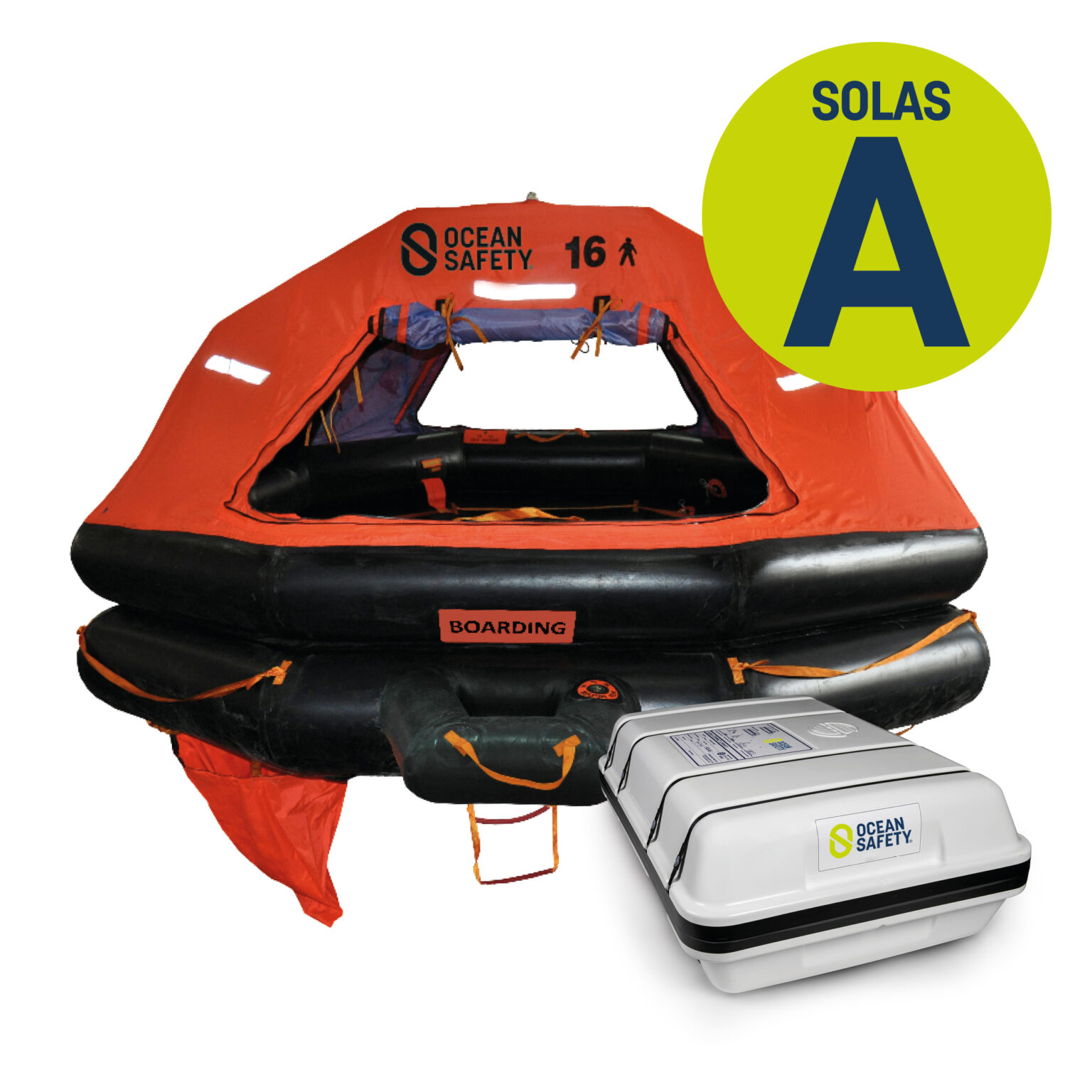 OCEAN SOLAS COMPACT LIFERAFT - SOLAS A CONTAINER - Ocean Safety