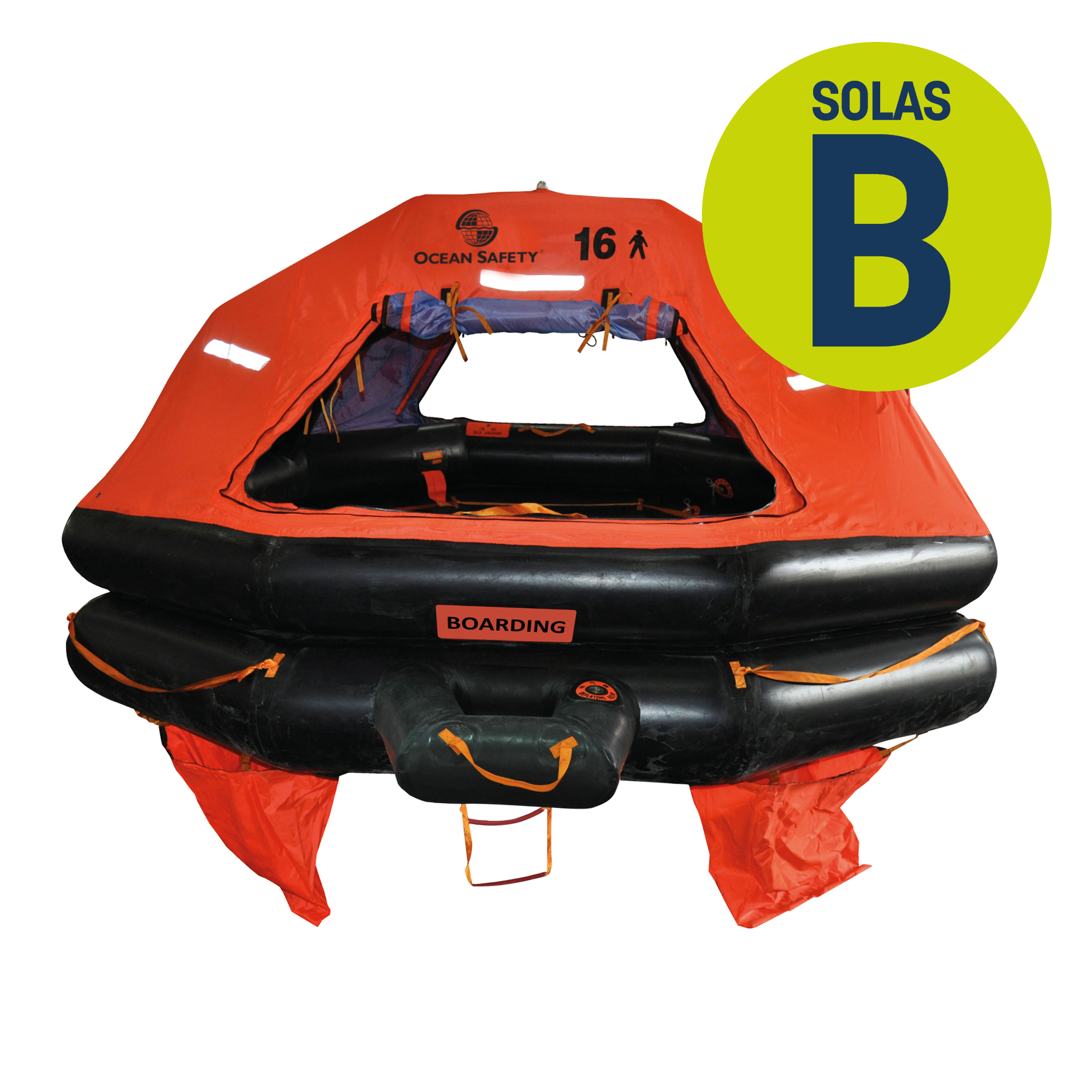 OCEAN SOLAS THROW-OVER LIFERAFT - SOLAS B CONTAINER - Ocean Safety