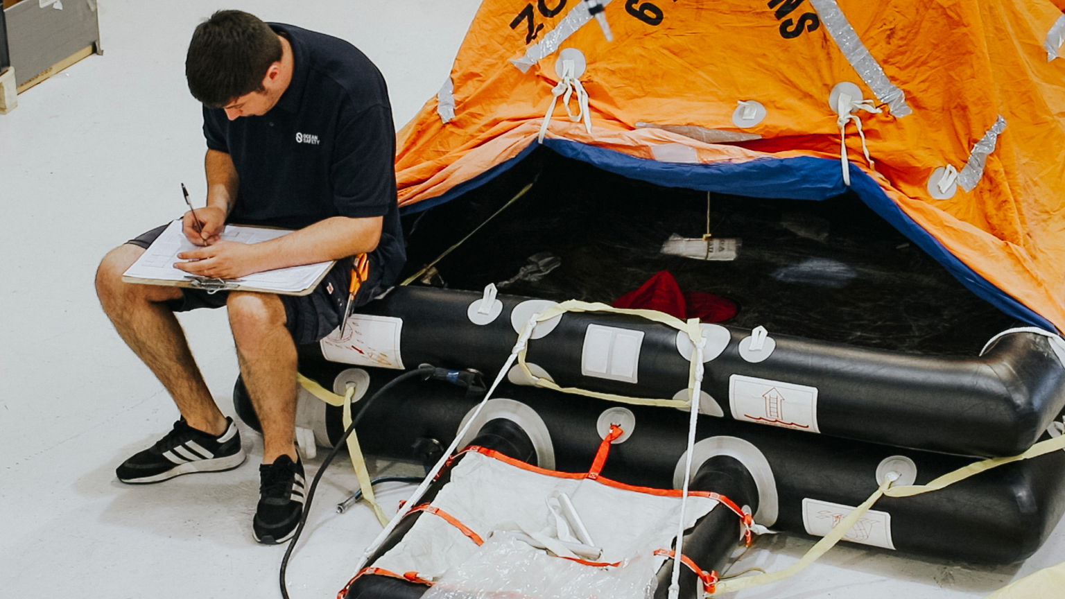 What Happens During a Liferaft Service? - Ocean Safety
